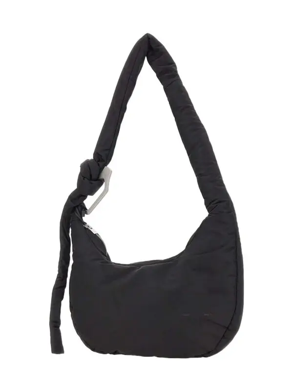 HELIOT EMIL Padded Nylon Shoulder Bag - Black