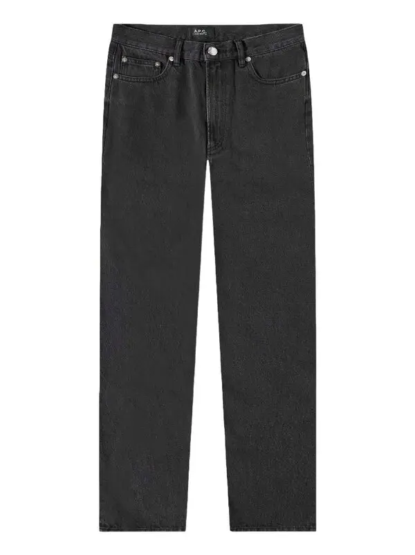 A.p.c. Classic Straight-leg Jeans - Black