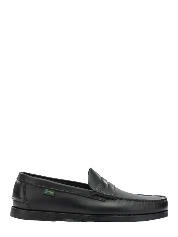 Paraboot Coraux Marine Loafers - Black