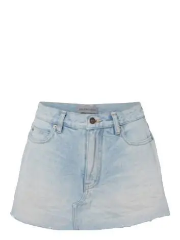 Balenciaga Denim Skort - Gray