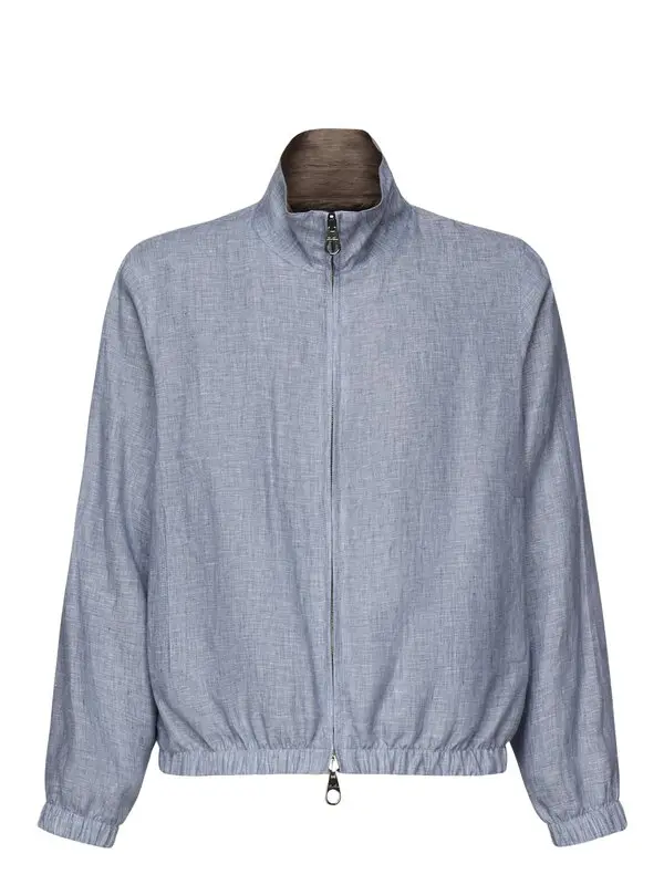 Loro Piana Double-faced Casual Jacket - Blue