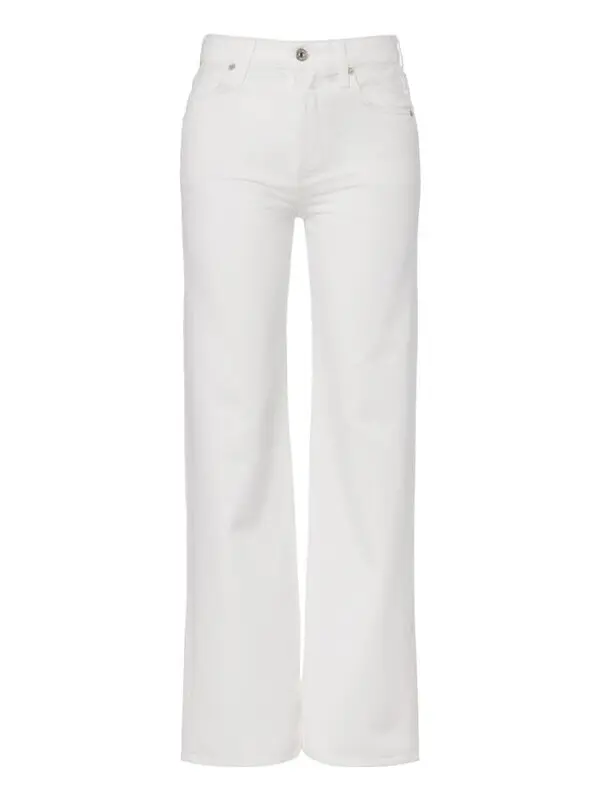 Citizens Of Humanity Annina Straight Leg Jeans - White
