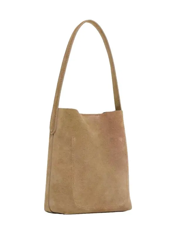 MANSUR GAVRIEL Everyday Cavas Suede Tote Bag - Neutrals