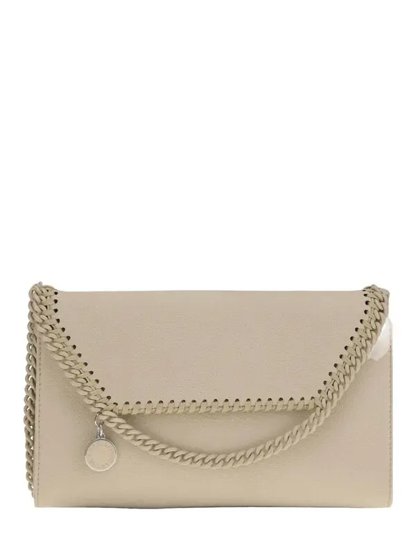 Stella McCartney Shaggy Chain Shoulder Bag - Nude