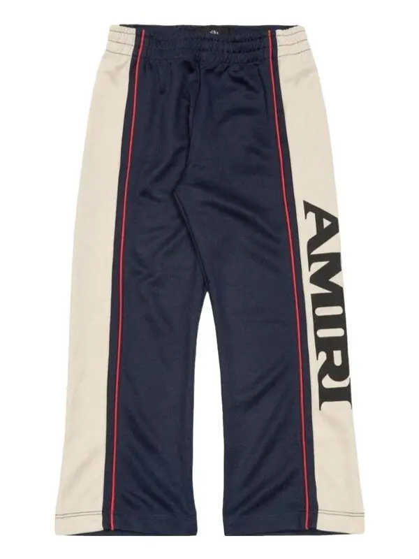 Amiri Striped Logo Track Pants - Black