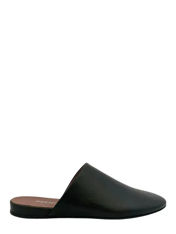 Premiata Leather Mules - Black