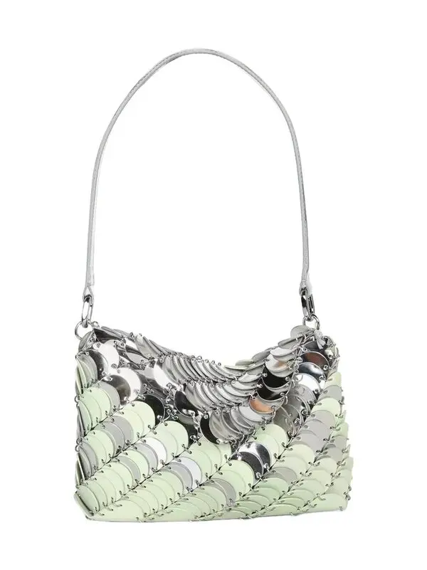 Rabanne Sequin-embellished Shoulder Bag - Silver