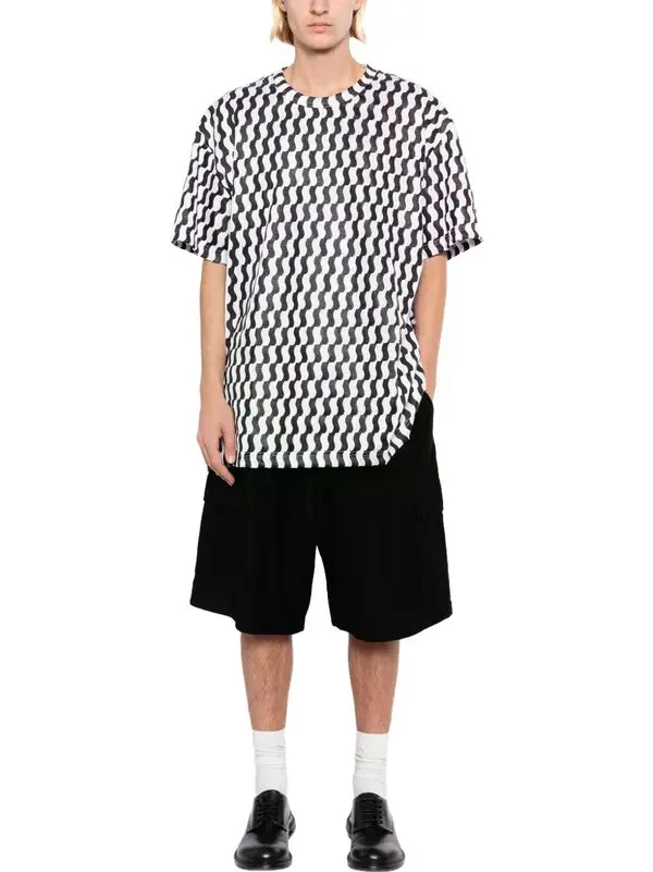 Comme Des Garçons Twill Shorts - Blue
