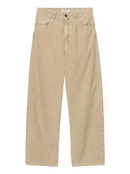 Carhartt Work In Progress Brandon Velvet Loose Pants - Dull Light Color