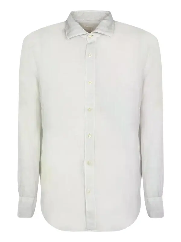 120% Lino Long-sleeve Shirt - Grey
