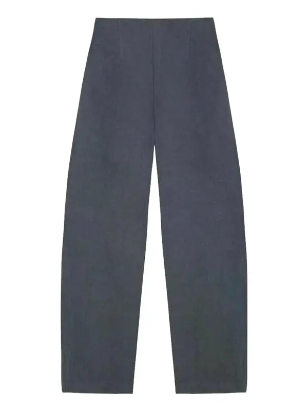 CORTANA Costa Wide-leg Trousers - Grey