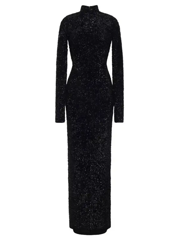 Adam Lippes Samadhi Maxi Dress - Black
