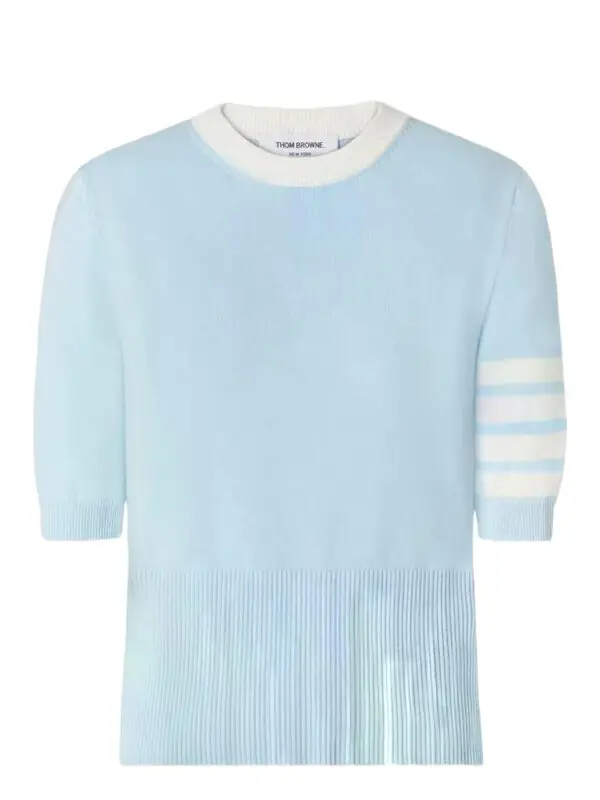 Thom Browne Hector Intarsia T-shirt - Blue