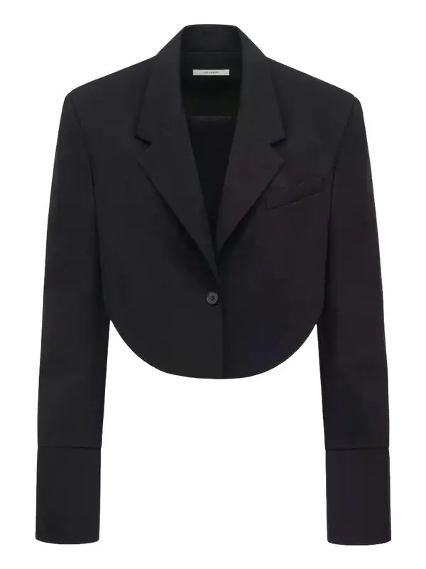 THE ARKOW Kira Cropped Blazer - Black