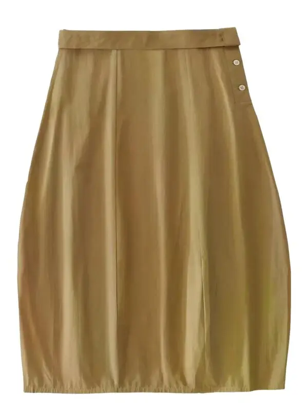 Studio Nicholson Orcha Midi Skirt - Neutrals