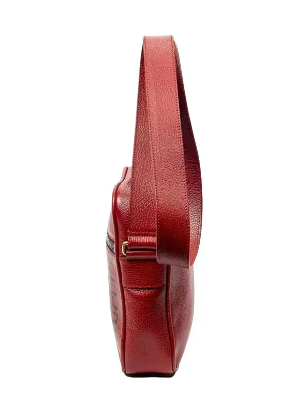 Gucci Logo-print Shoulder Bag - Red