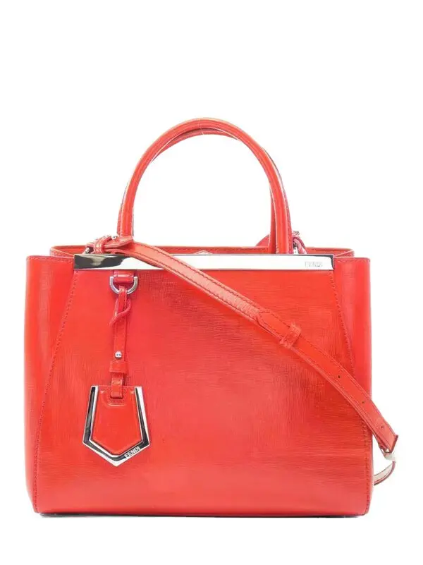Fendi Petite 2jours Handbag - Red