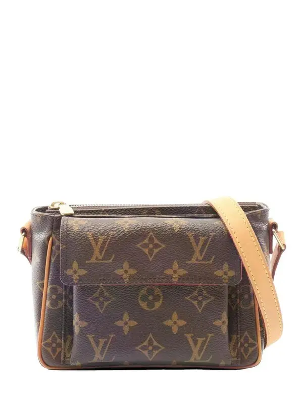 LOUIS VUITTON Monogram Canvas Vivacité Pm Shoulder Bag - Brown