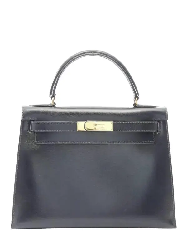 Hermès 1990 28 Kelly Tote Bag - Blue