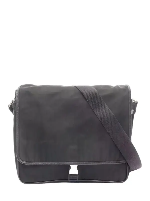Prada 2000s Shoulder-strap Messenger Bag - Black