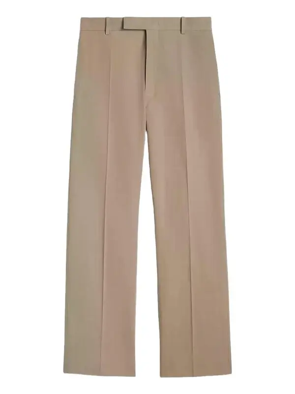 JIL SANDER Cotton Drill Trousers - Neutrals