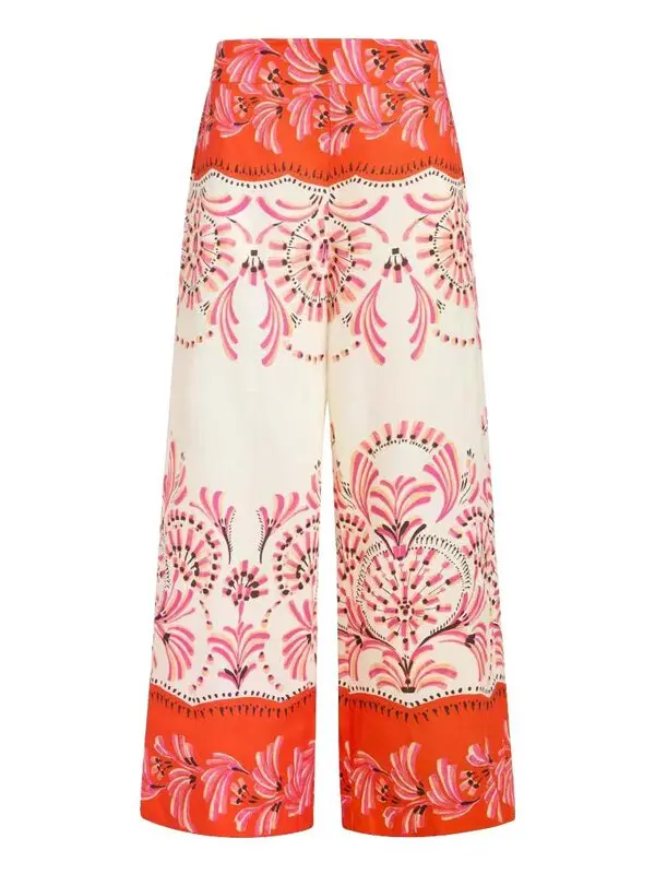 MARIE OLIVER Bennett Trousers - White