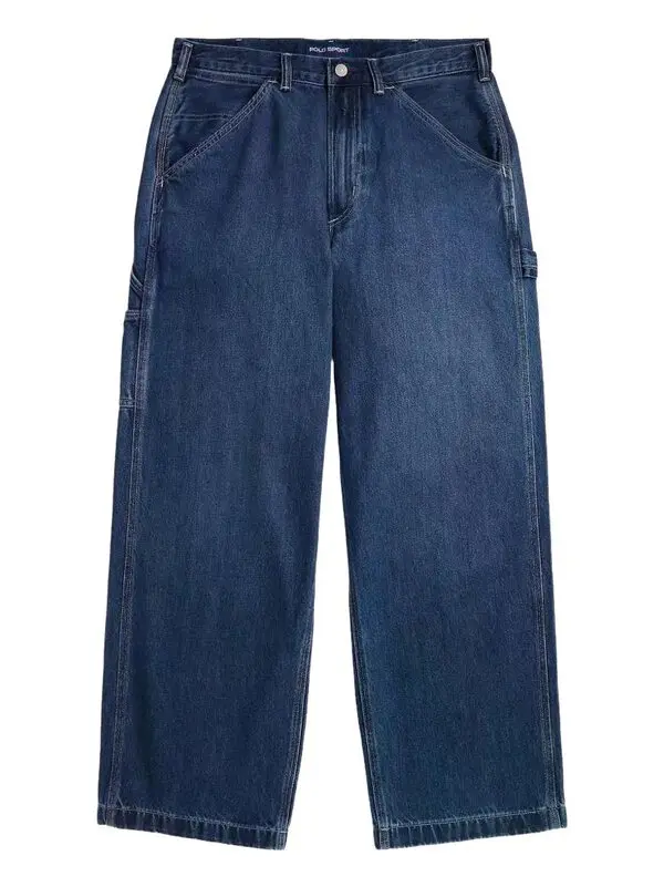Polo Ralph Lauren Carpenter-style Straight-leg Jeans - Blue