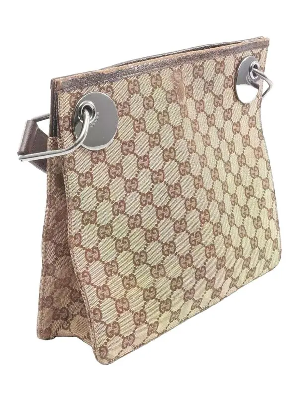 Gucci Gg Canvas Shoulder Bag - Neutrals