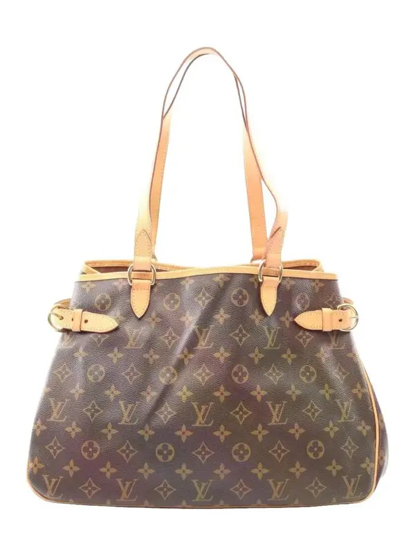 LOUIS VUITTON Batignolles Horizontal Tote Bag - Brown