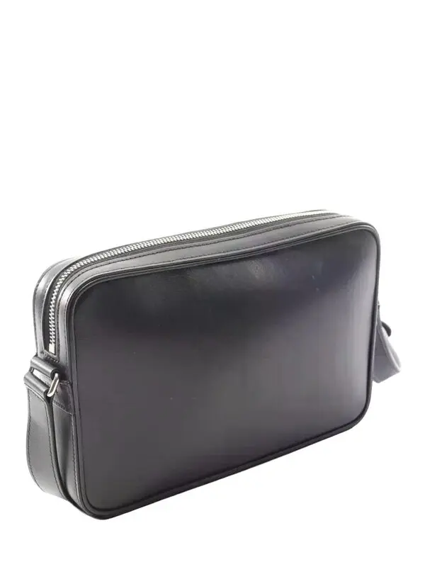Celine 2010s Medium Logo-print Messenger Bag - Black