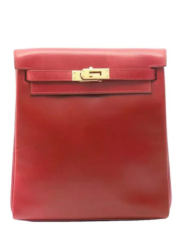 Hermès Kelly Backpack - Red