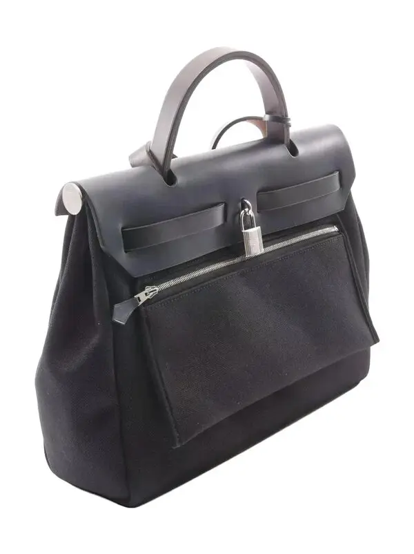 Hermès Herbag Zip Tote Bag - Black