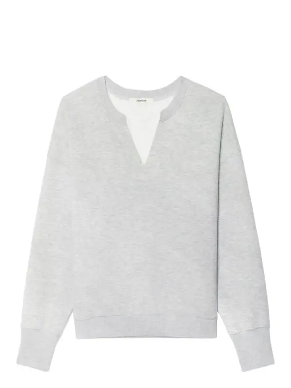 Zadig&Voltaire V-neck Sweatshirt - Grey