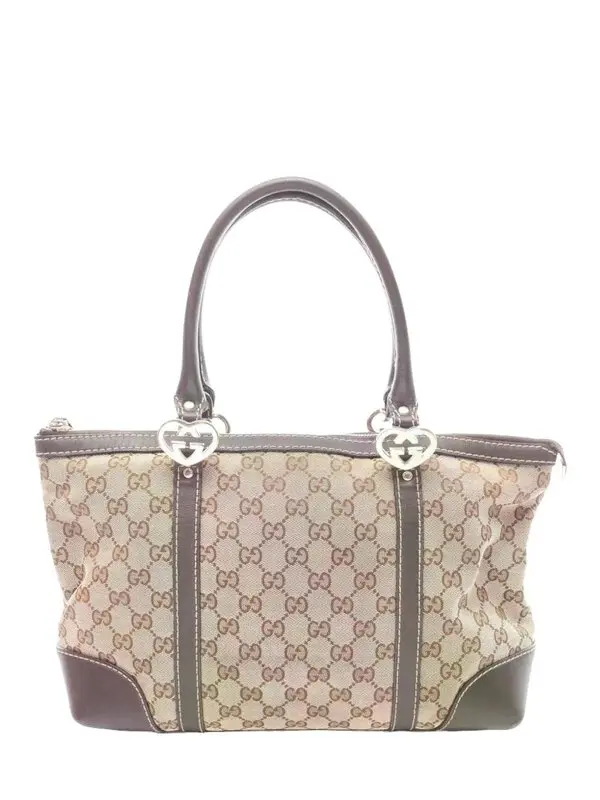 Gucci Gg Canvas Tote Bag - Neutrals
