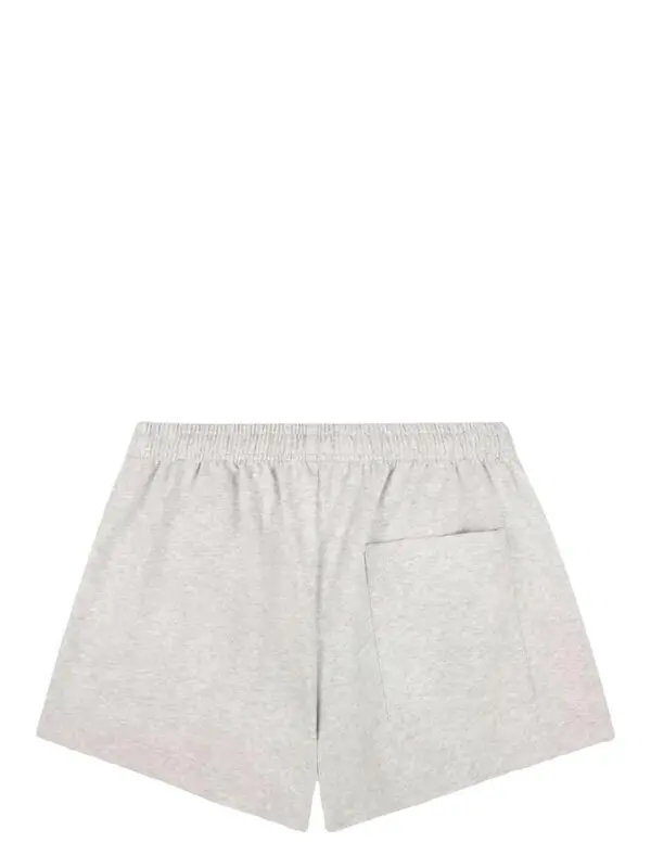 SPORTY & RICH Beverly Script Shorts - Grey