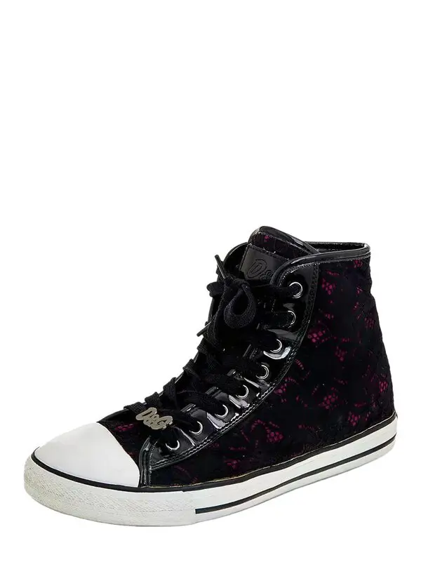 Dolce & Gabbana Lace Sneakers - Black