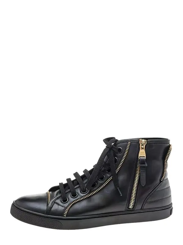 LOUIS VUITTON Zip-up Sneakers - Black