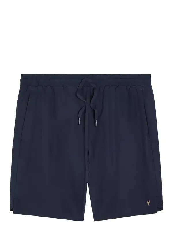 NOW YOU LIVE Gilmorton Drawstring Shorts - Blue