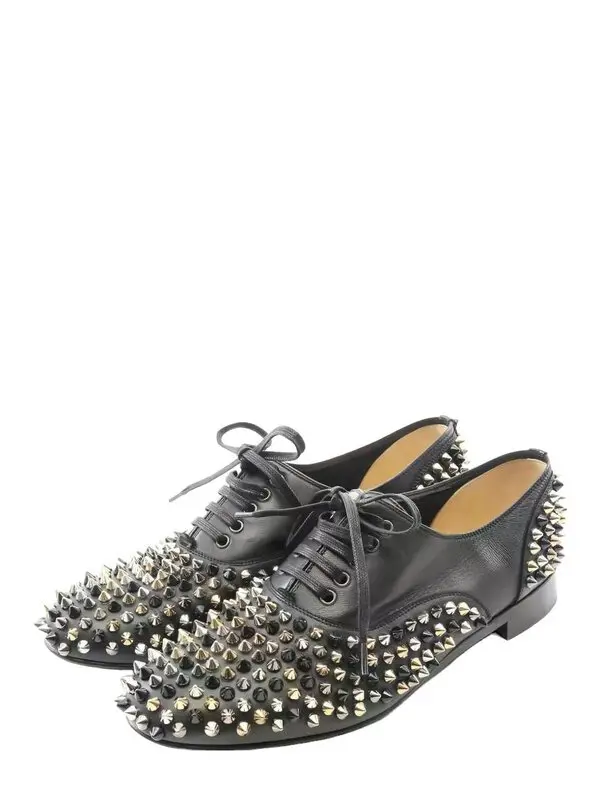 CHRISTIAN LOUBOUTIN Freddy Spike-stud Oxford Shoes - Black