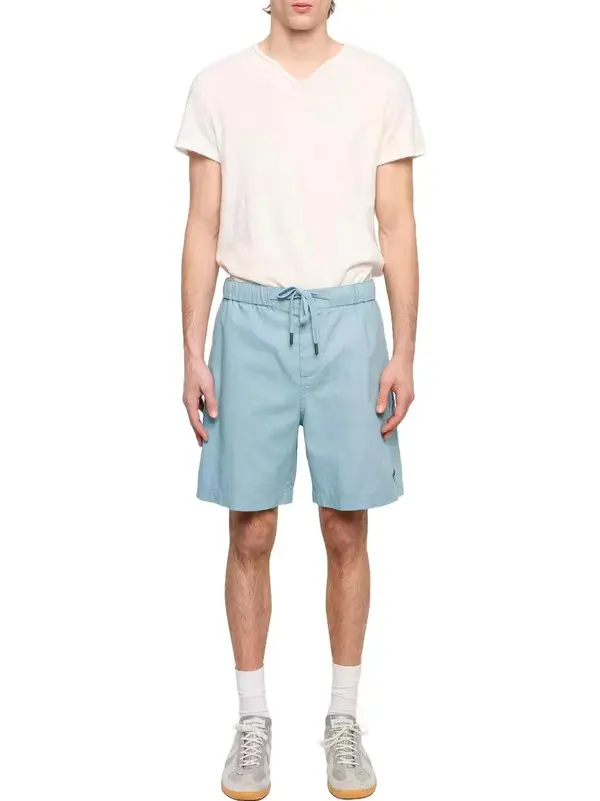 Zadig&Voltaire Pany Drawstring Shorts - Blue