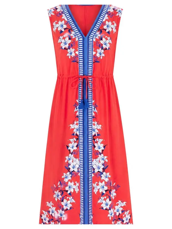 ISLAPAYAL Isla Maxi Dress - Red