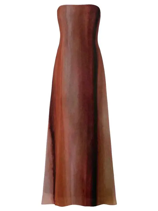 BAOBAB Nara Strapless Maxi Dress - Brown
