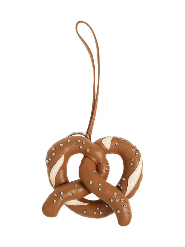 Marc Jacobs Pretzel Bag Charm - Brown