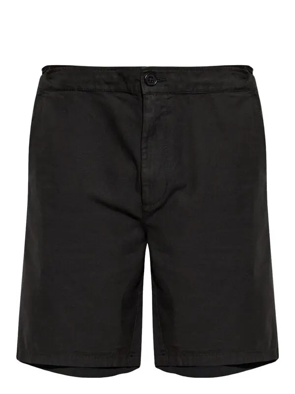 ALLSAINTS Corbett Cotton-linen Shorts - Black