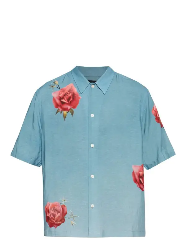 ALLSAINTS Fleur" Shirt - Blue