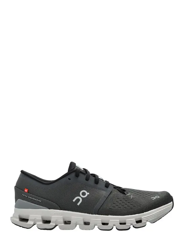 On X4 Lace-up Sneakers - Grey