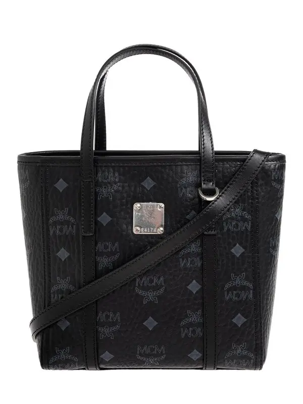 Mcm Toni Mini Shopper Bag - Black