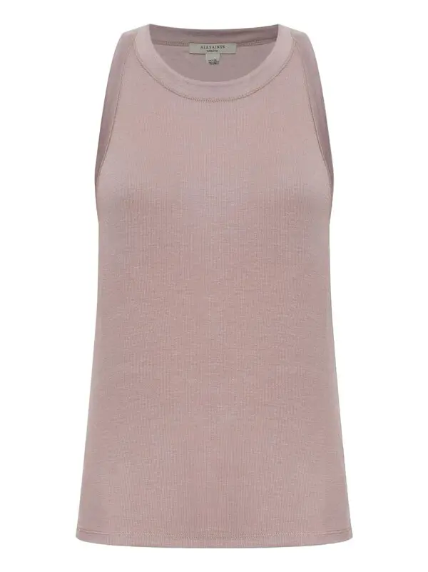 ALLSAINTS Rina" Ribbed Knit Tank Top - Purple