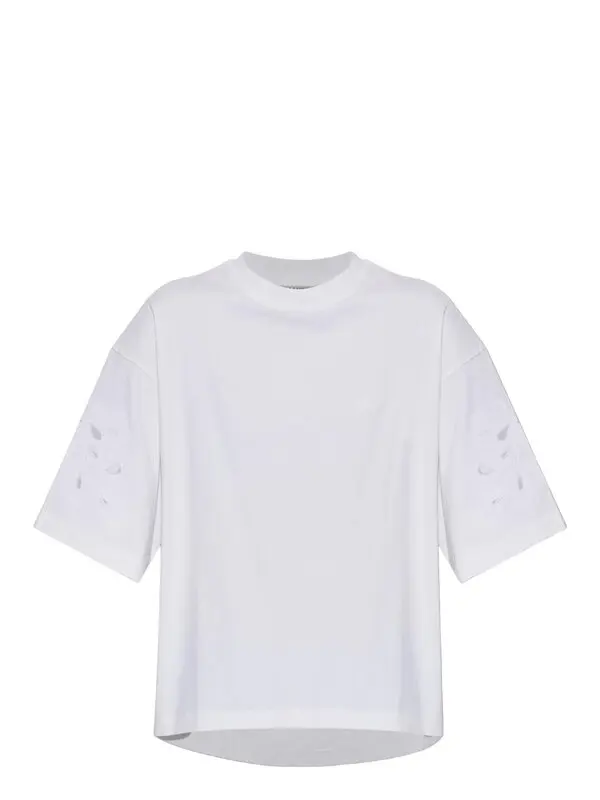 ALLSAINTS Lola Amelie Embroidered T-shirt - White