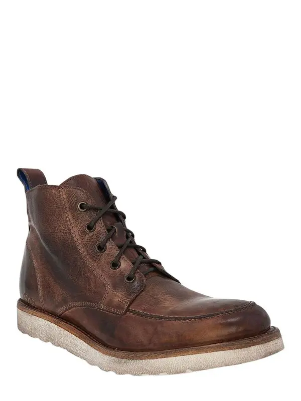 Bed Stu Lincoln Moc Toe Boots - Teak Rustic